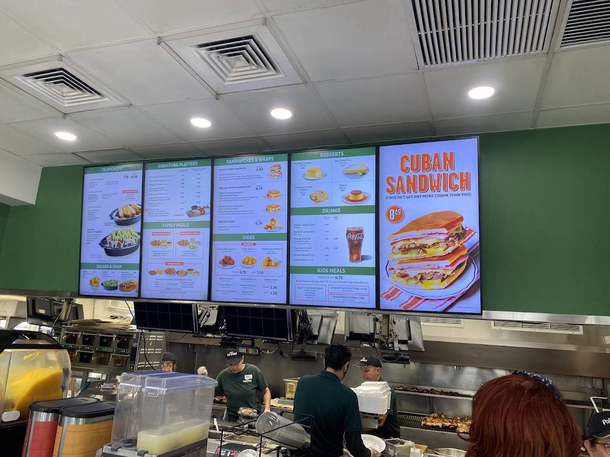 Menu at Pollo Tropical fast food, The Hammocks, SW 88th St