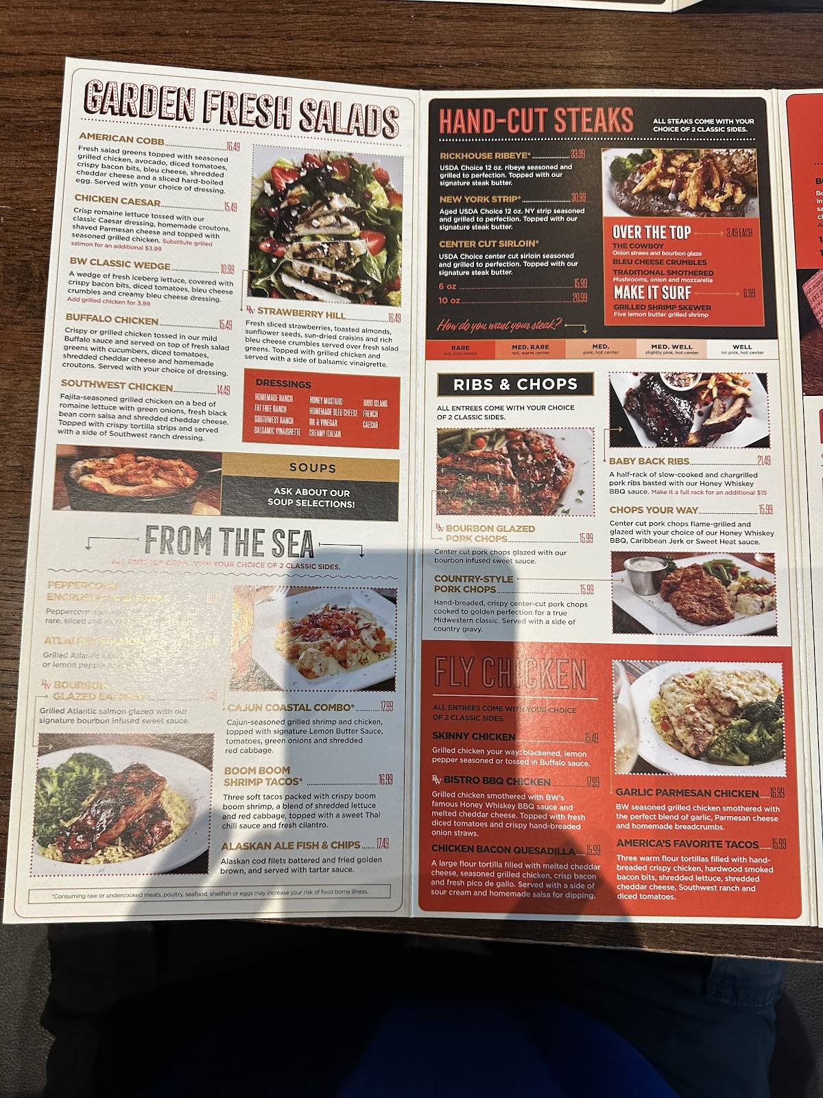 Menu at Big Whiskey's - Poplar Bluff pub & bar, Poplar Bluff