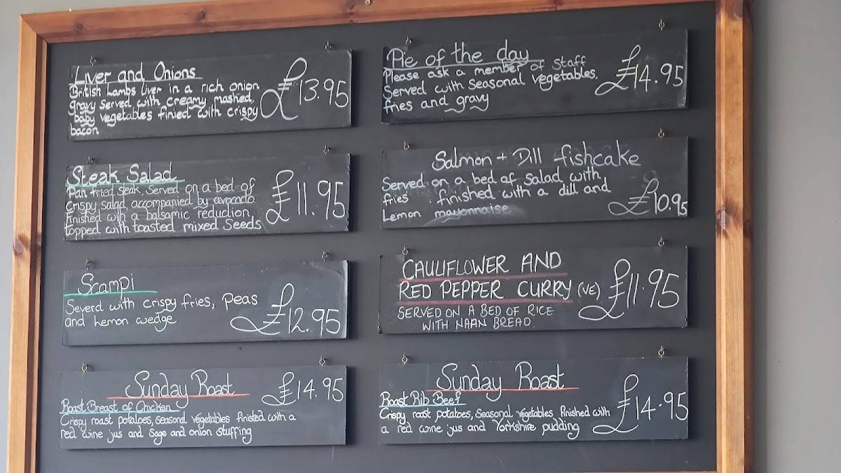 Menu at Poppy's Coffee Shop & Bistro cafe, Fleet