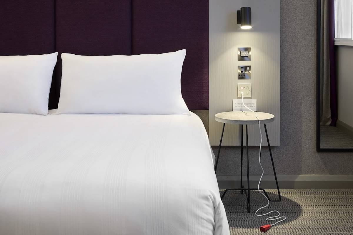 Menu at Premier Inn Glasgow Airport hotel restaurant, Paisley