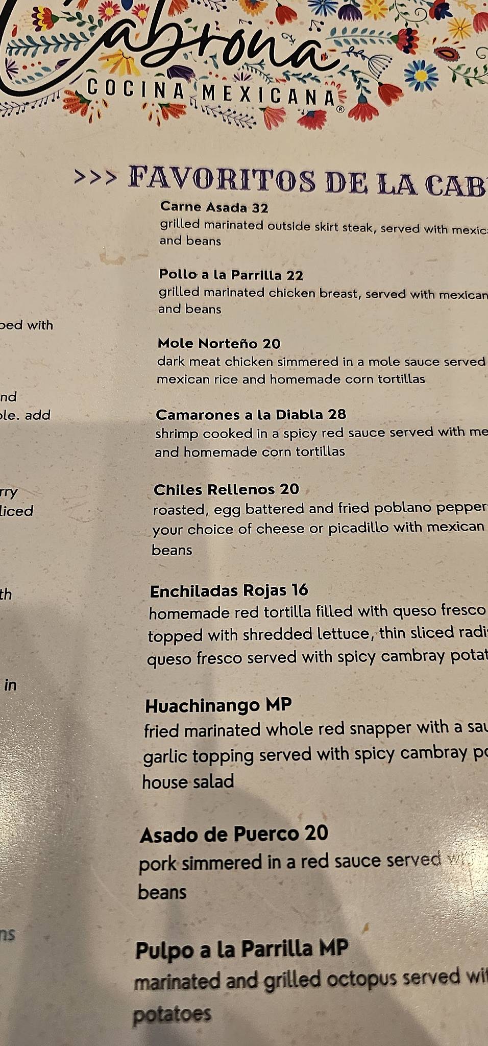 Menu at Mash'D pub & bar, Fort Worth