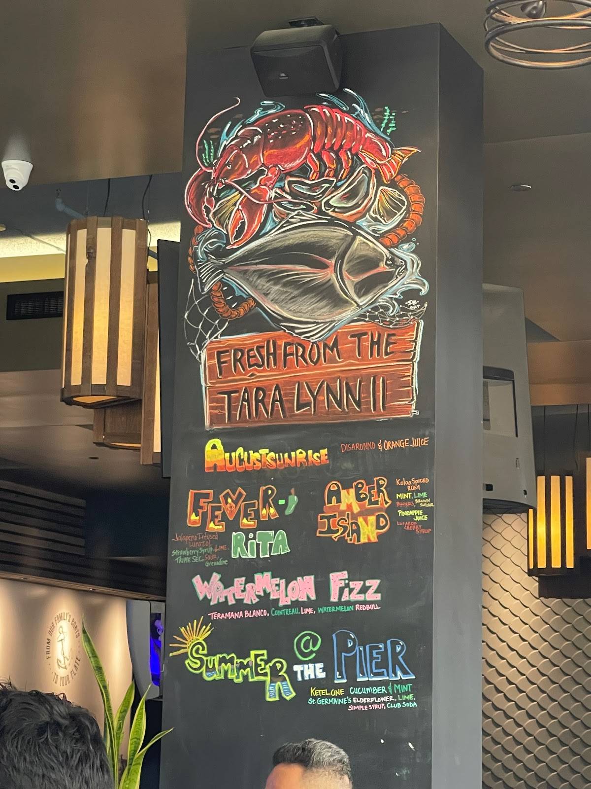 Menu at Pier 48 Fish House and Oyster Bar, Indianapolis