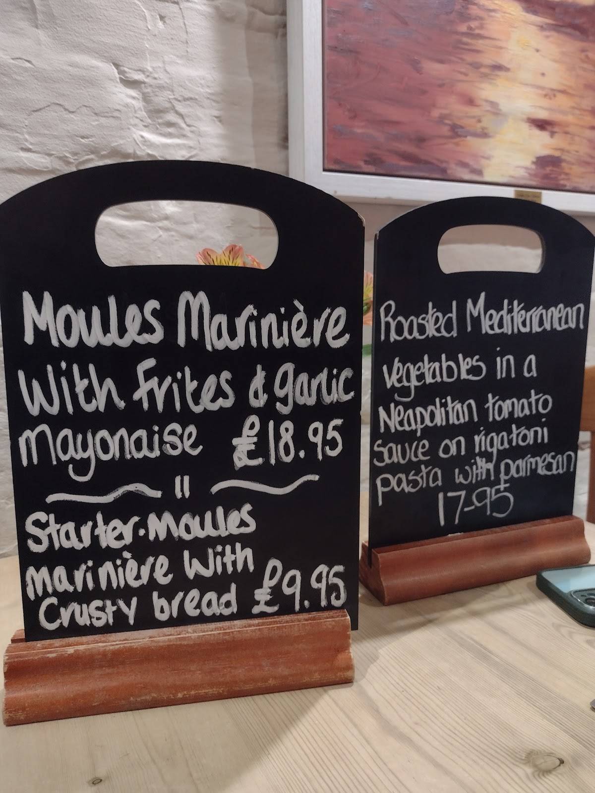 Menu at The Old House at Home pub & bar, West Wittering, Cot Ln