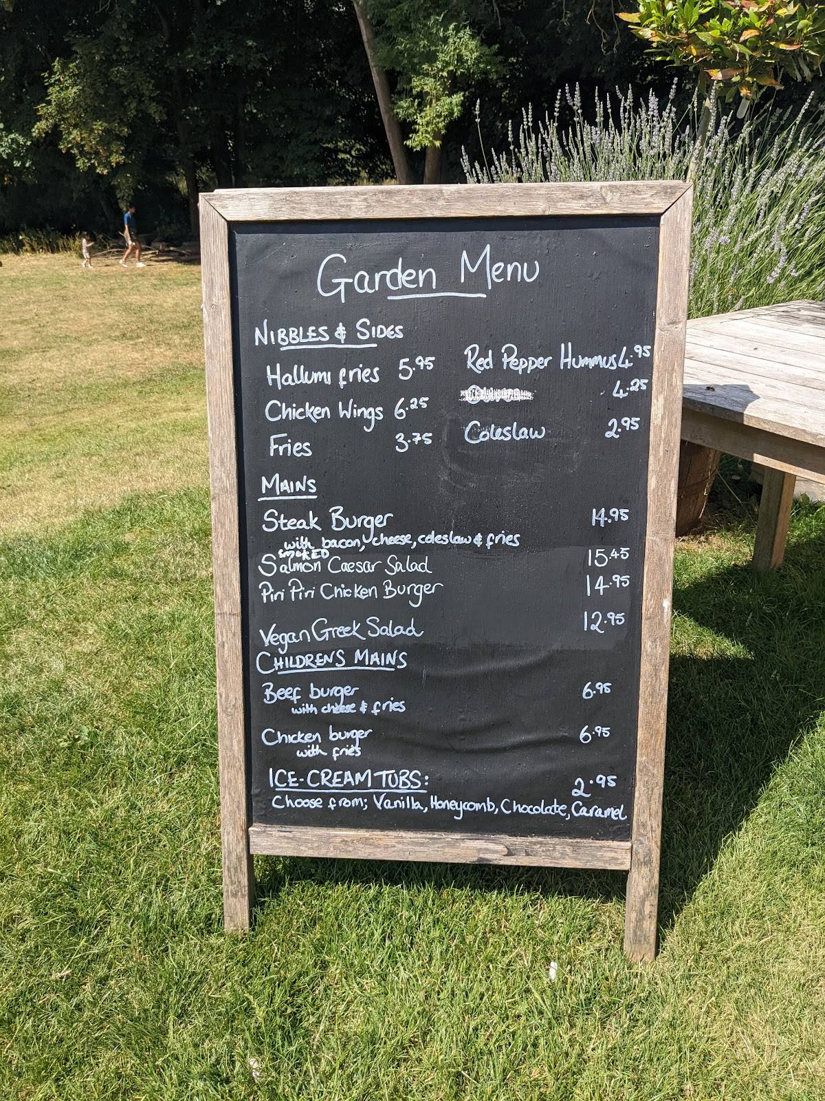 Menu at The Prae Wood Arms pub & bar, St Albans