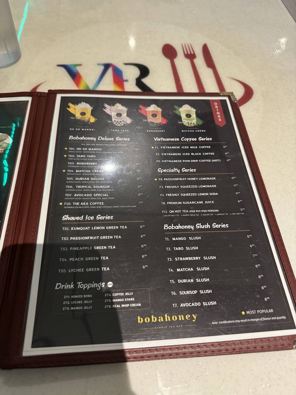 Menu at Quán Ngon Restaurant - 1769 Hamilton St, Regina, Hamilton St