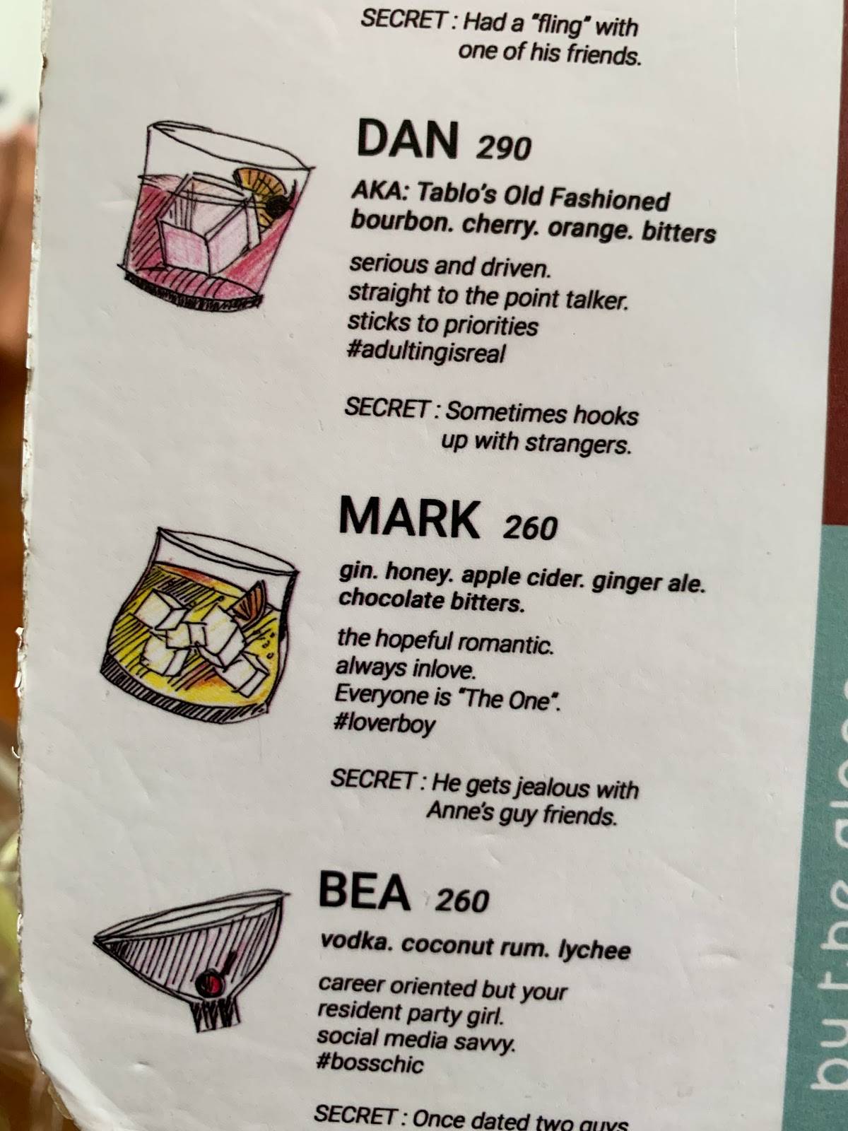Menu at Tablo Kitchen x Cafe Timog QC, Quezon City