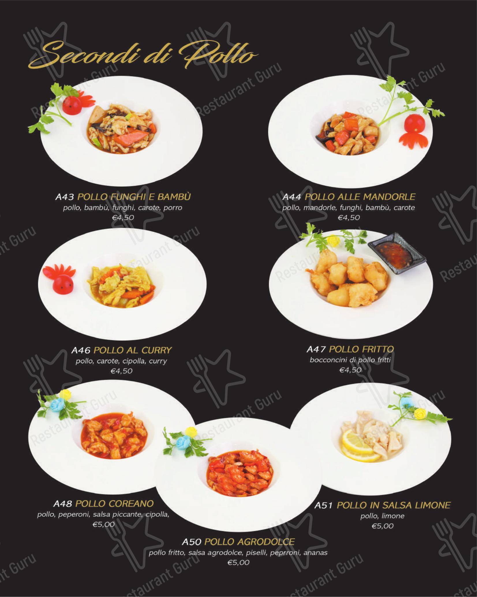 Menu da Yuki Sushi Ragusa ristorante, Ragusa, Viale delle Americhe