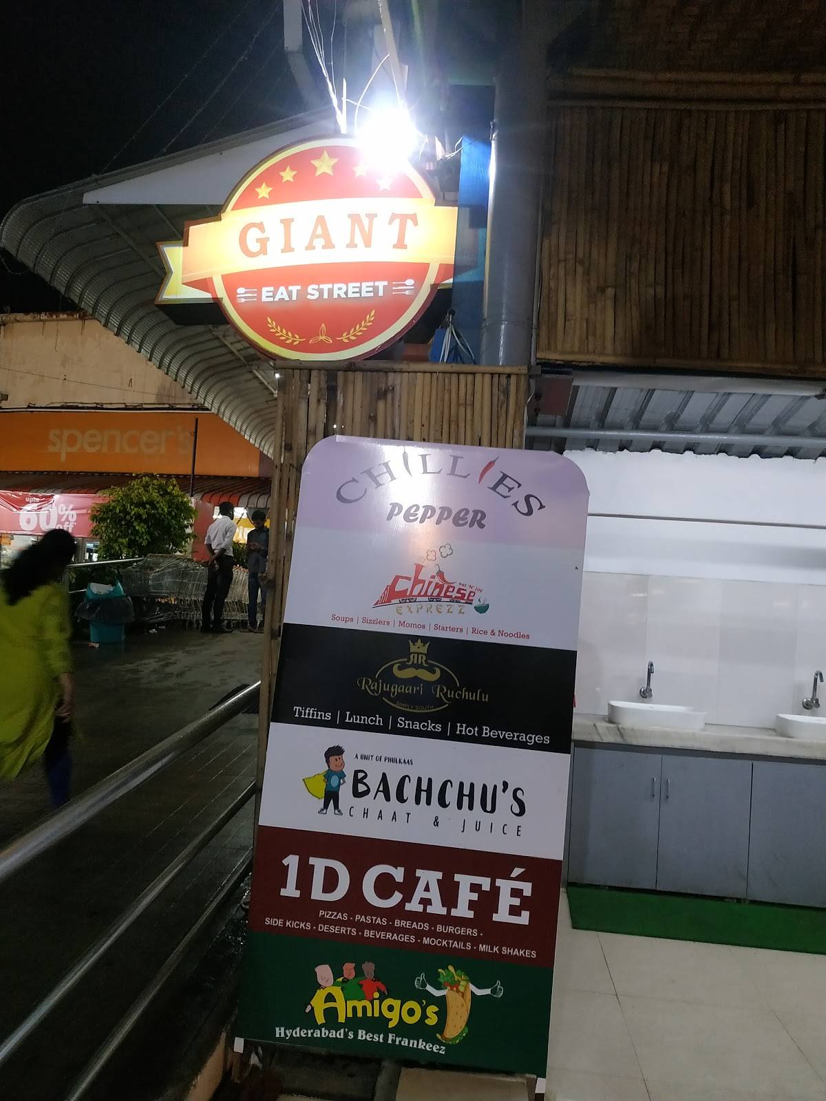 Menu at Rajugari Ruchulu, Hyderabad, CF6X+W7W