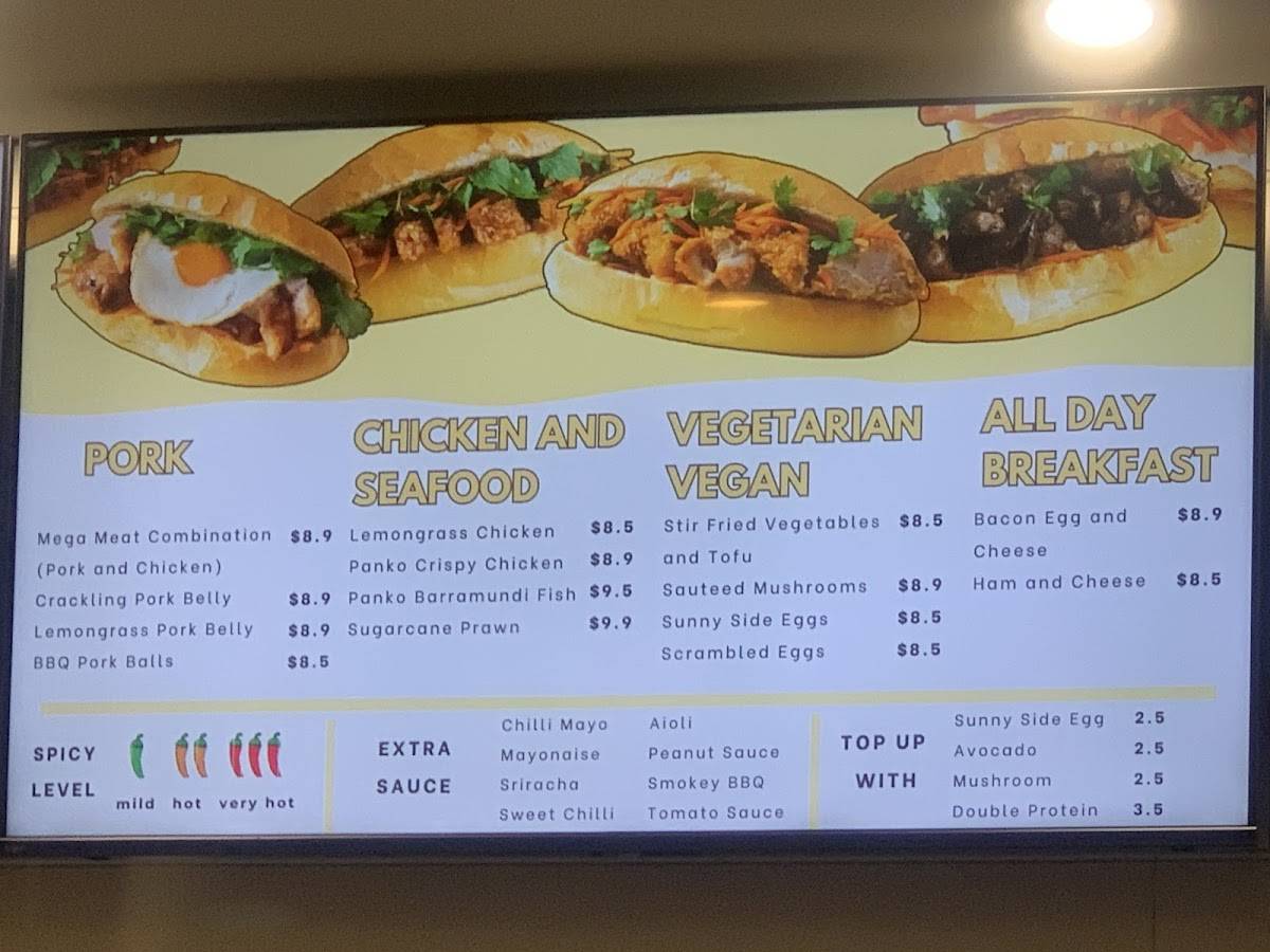 Menu at Real Rolls restaurant, Woodville North, 171c Hanson Rd