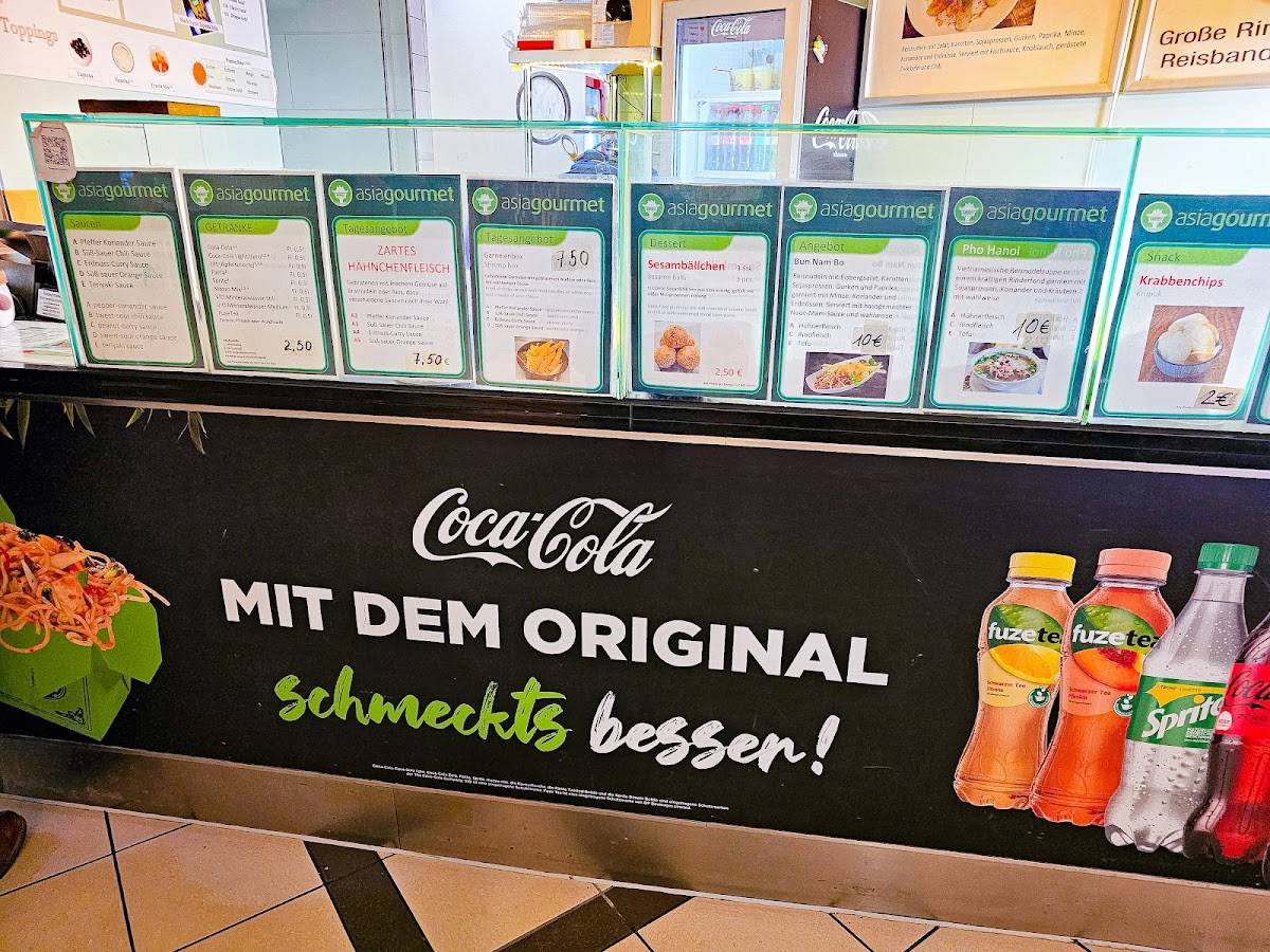 Speisekarte von Asiagourmet Hauptbahnhof - Ulm restaurant, Ulm