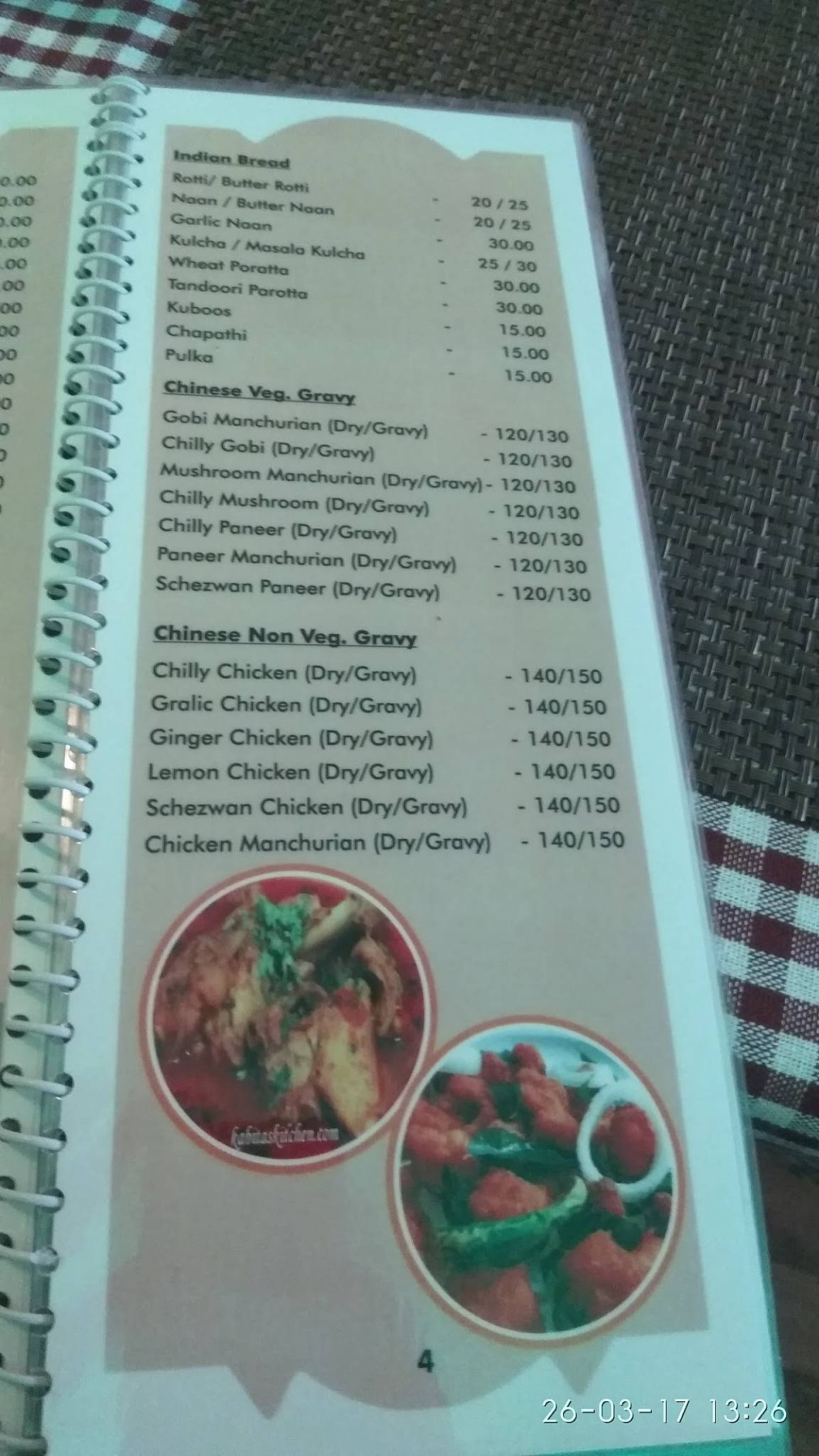 Menu at Grillaz restaurant, Chennai, Multicuisine Family A/C Restaurant