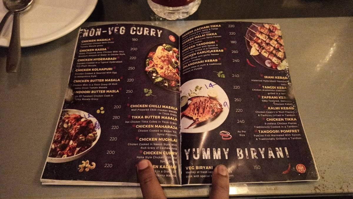 Menu at Bombay Kitchen, Brahmapur