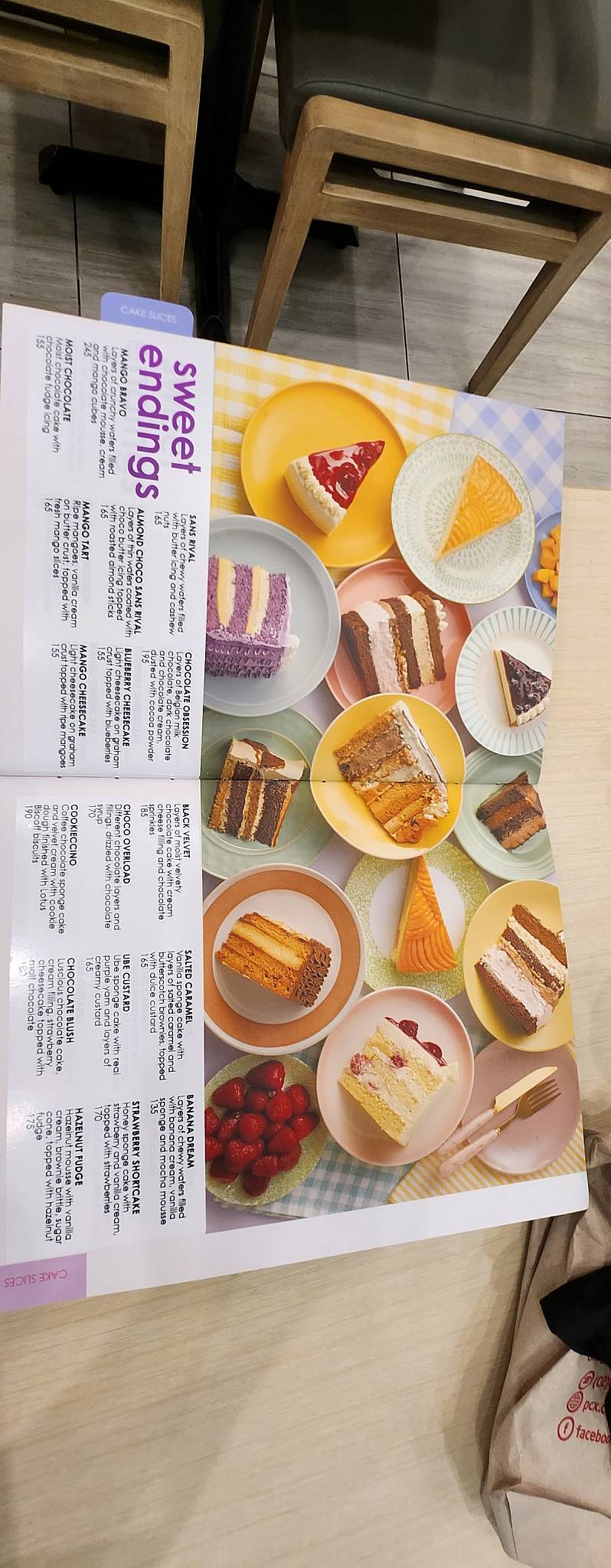 Menu at CONTI'S BAKESHOP restaurant, Marilao