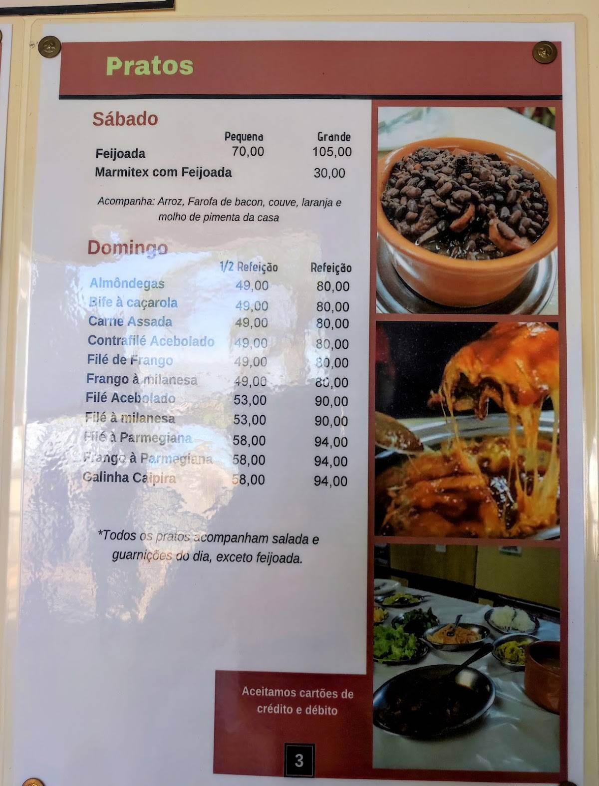 Menu em Cantina Dona Isolina restaurante, Taguatinga, St. B Sul CSB 6