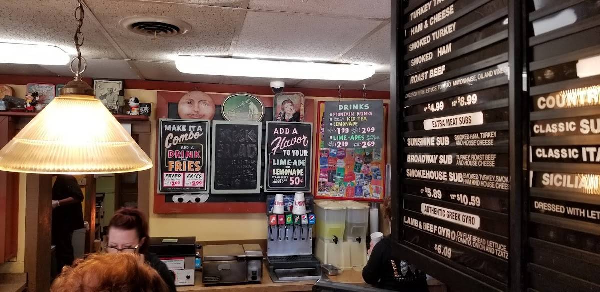 Menu at Classics Sandwiches & Subs fast food, Richmond