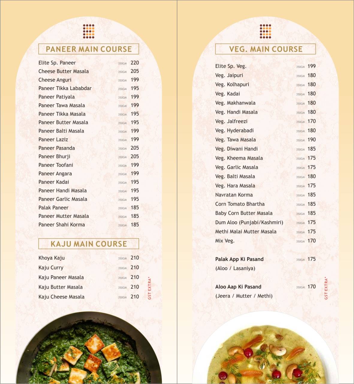Menu at ELITE RESTAURANT & BANQUET, Ahmedabad