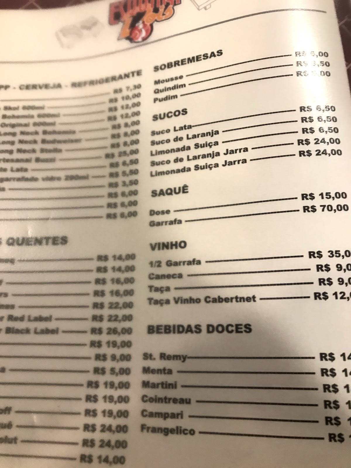 Menu em Esquina 2 / Kado Sushi - Picanha e Japonês, Nova Friburgo