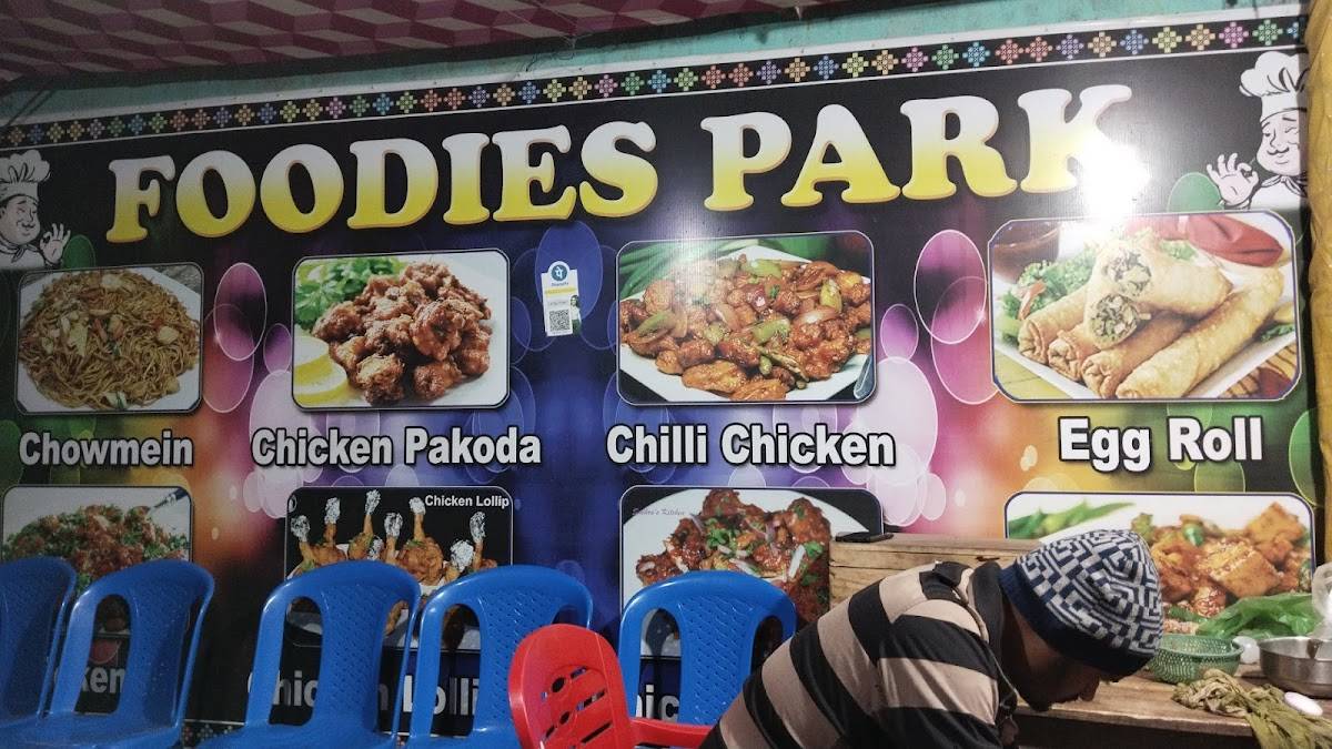 Menu at Foodies Park, India