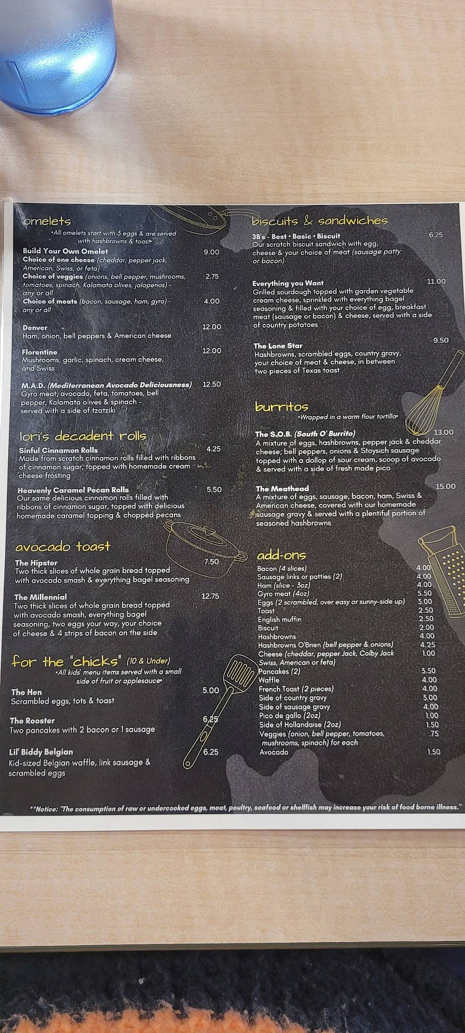 Menu at Fovero Greek & Homestyle Kitchen restaurant, Papillion