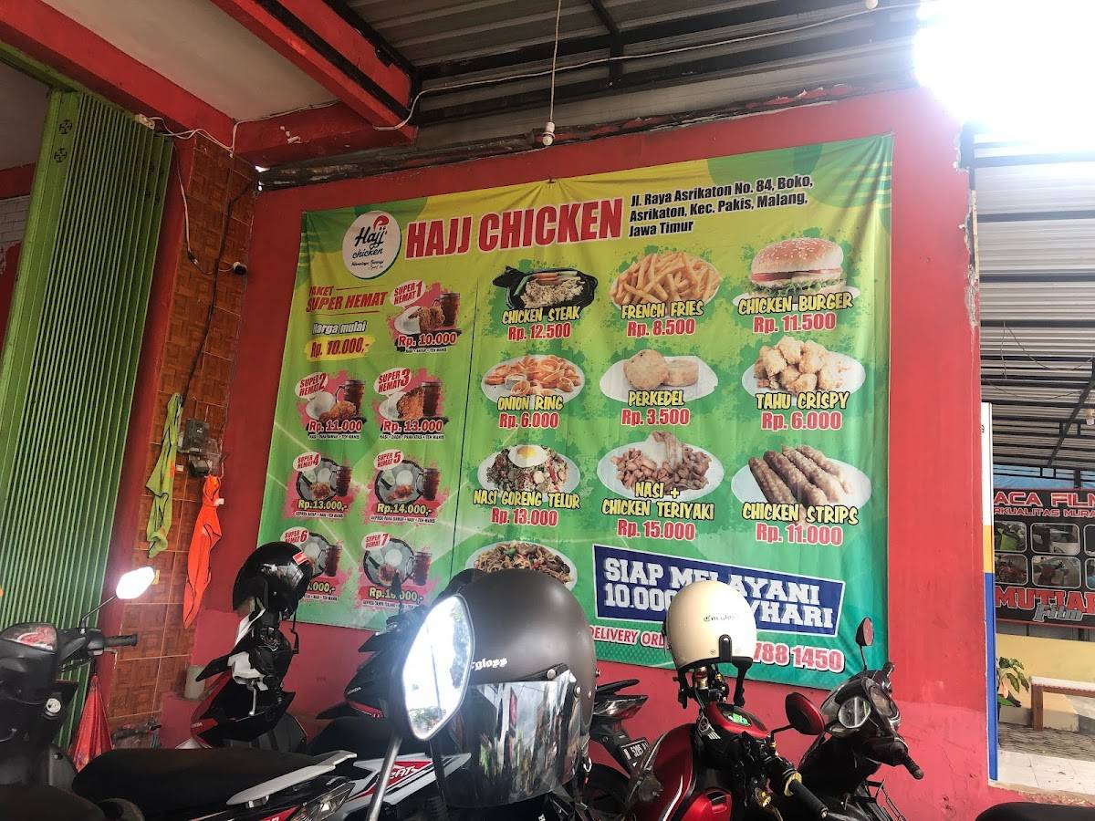 Carta del restaurante Hajj Chicken Pakis, Pakisjajar