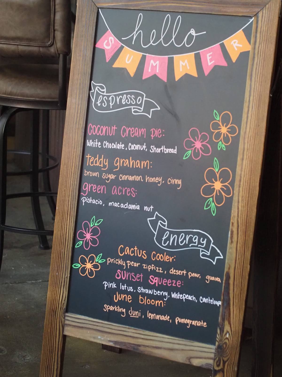 Menu at Hyde Perk Coffee House, Boise, N 13th St