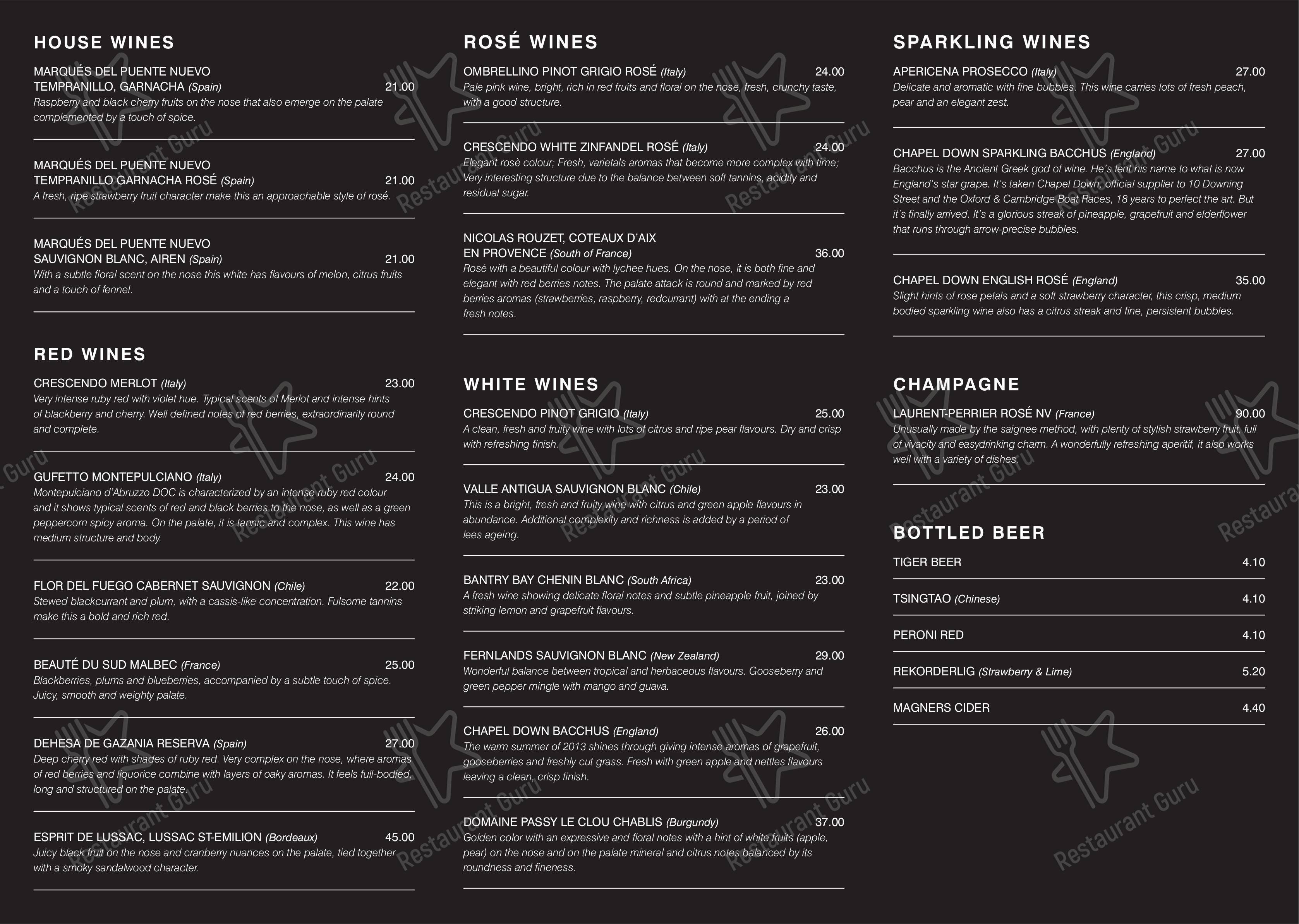 Menu at Imperial Dynasty restaurant, West Malling