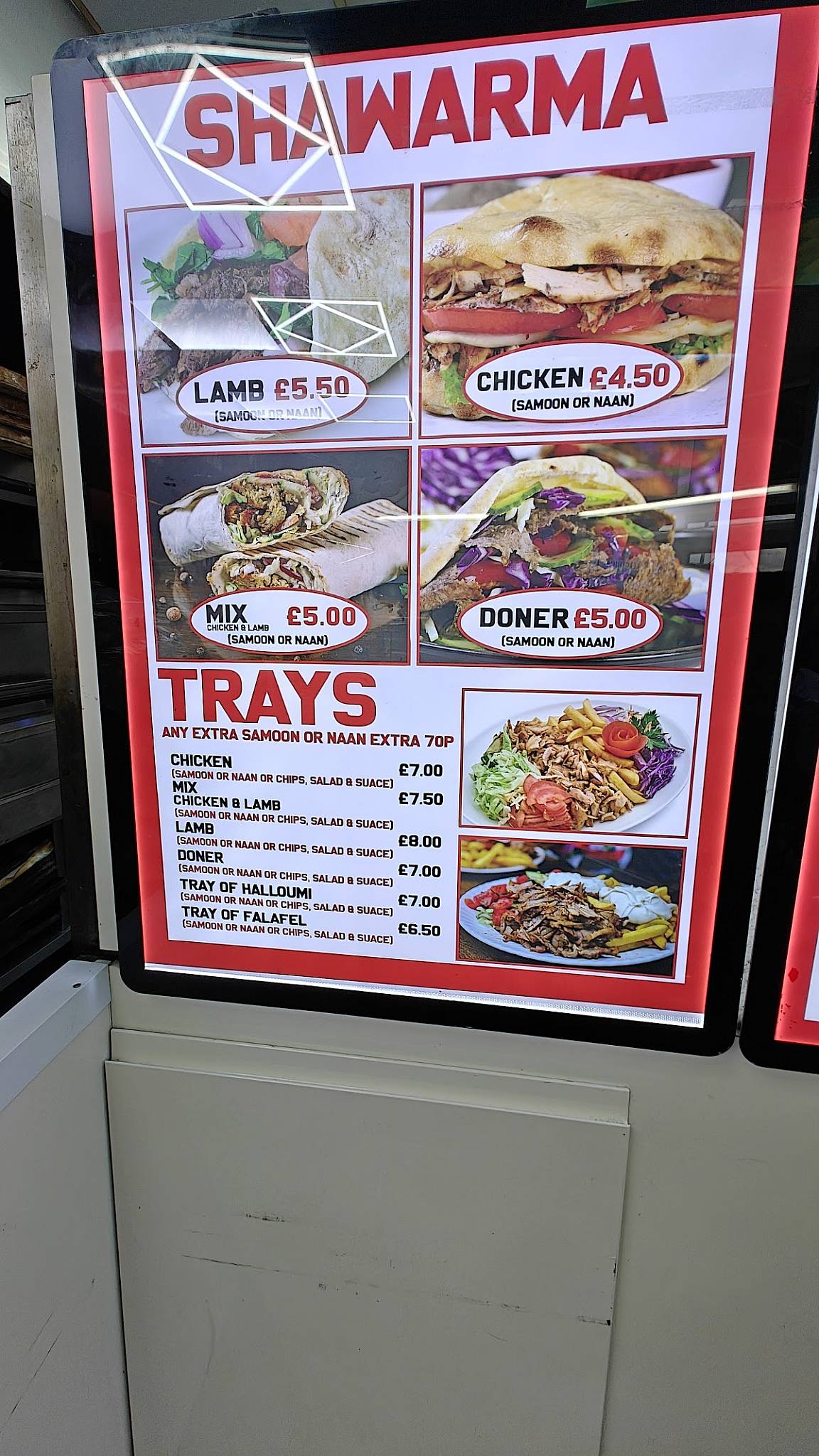 Menu at Levenshulme Bakery, Manchester, 842 Stockport Rd