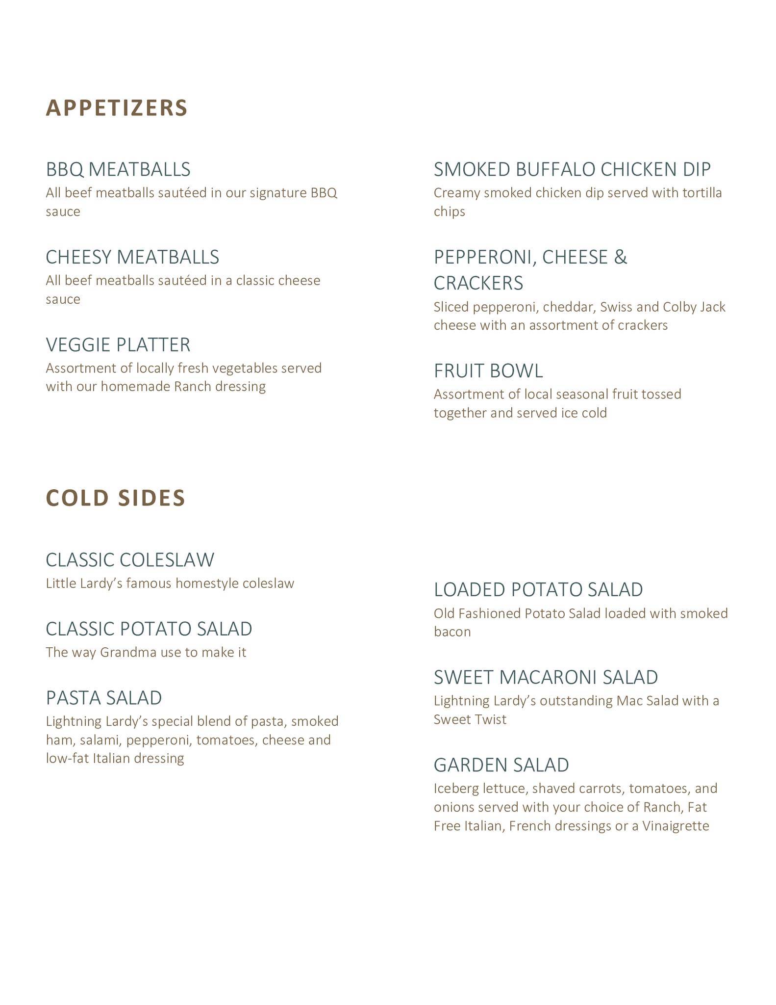 Menu at Lightning Lardy's BBQ Altona NY, Altona