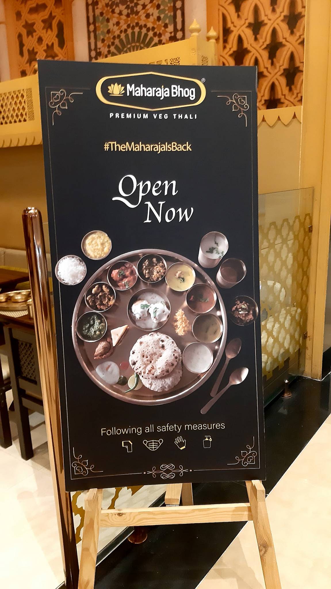 Menu at Maharaja Bhog Premium Veg Thali, Pune