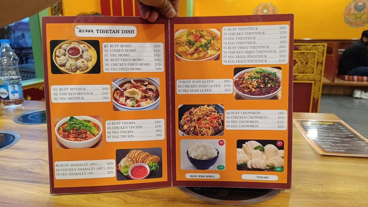 Menu at MACHEN LA Tibet Kitchen, Delhi