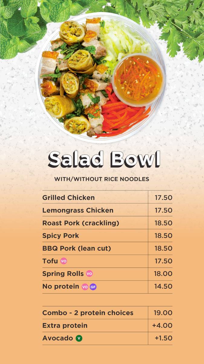 Menu at Miss Mai, Gawler Place restaurant, Adelaide, 73 Gawler Pl