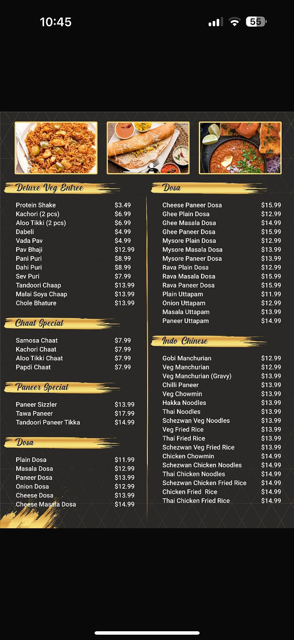 Menu at Mithai Junction Blacktown (NEW NAME DELUXE SWEETS) restaurant ...