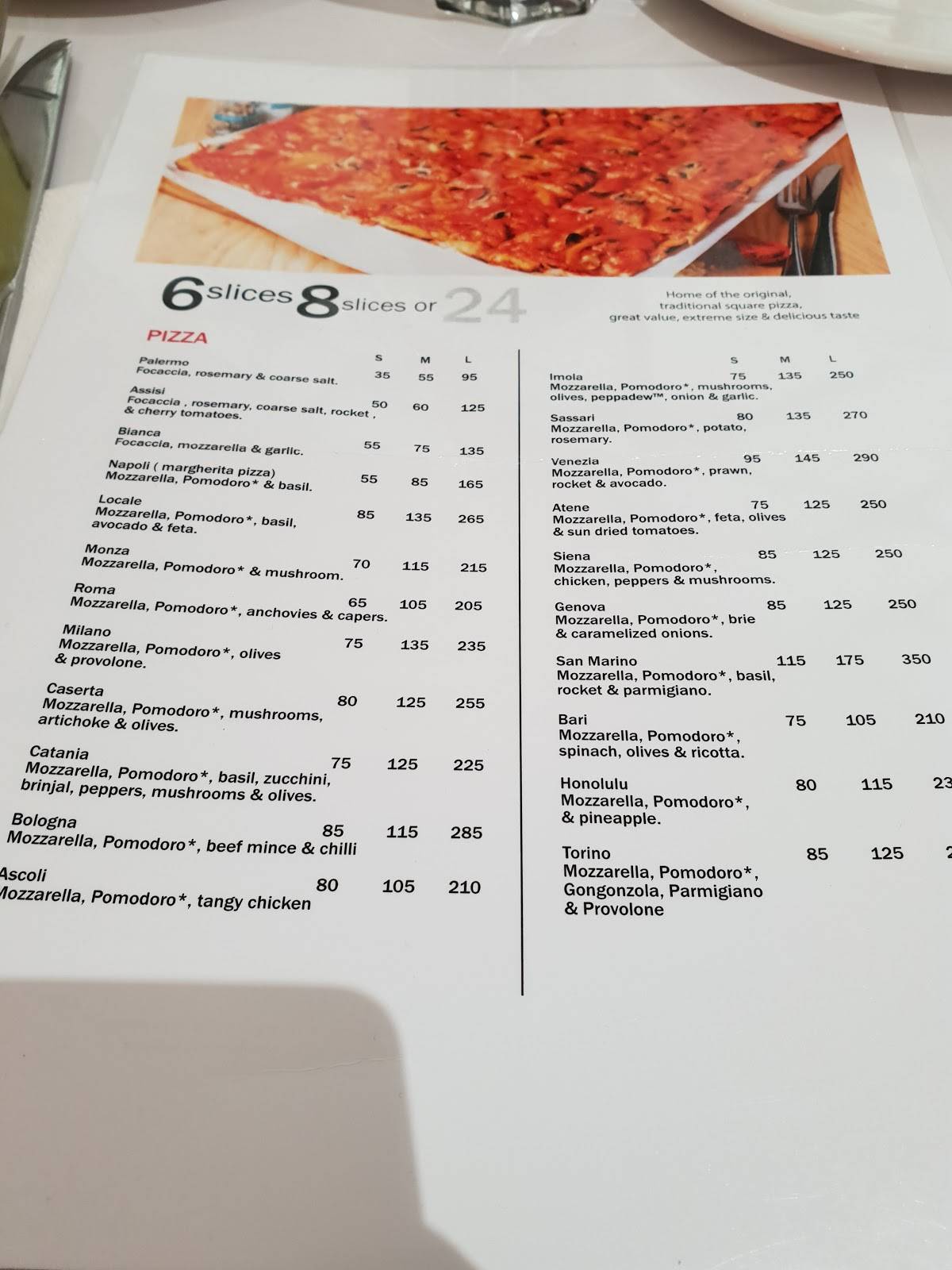Menu at Nonnas Italian Kitchen - Sandton restaurant, Sandton, 139 West St