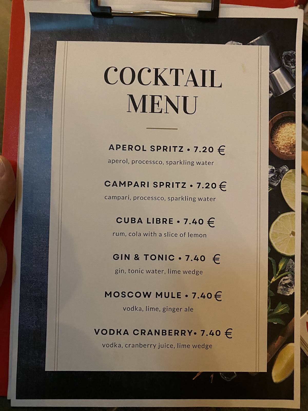 Speisekarte von Oota | Südindisches Restaurant, Regensburg