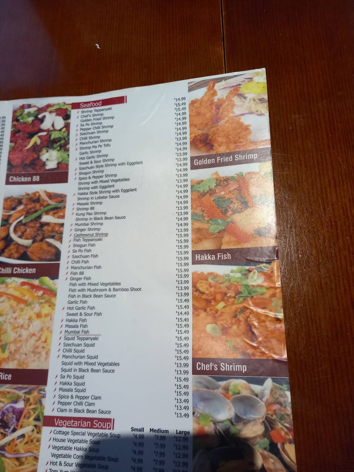 Menu at Pepper Hakka & Thai Cuisine restaurant, Toronto, 80 Ellesmere ...