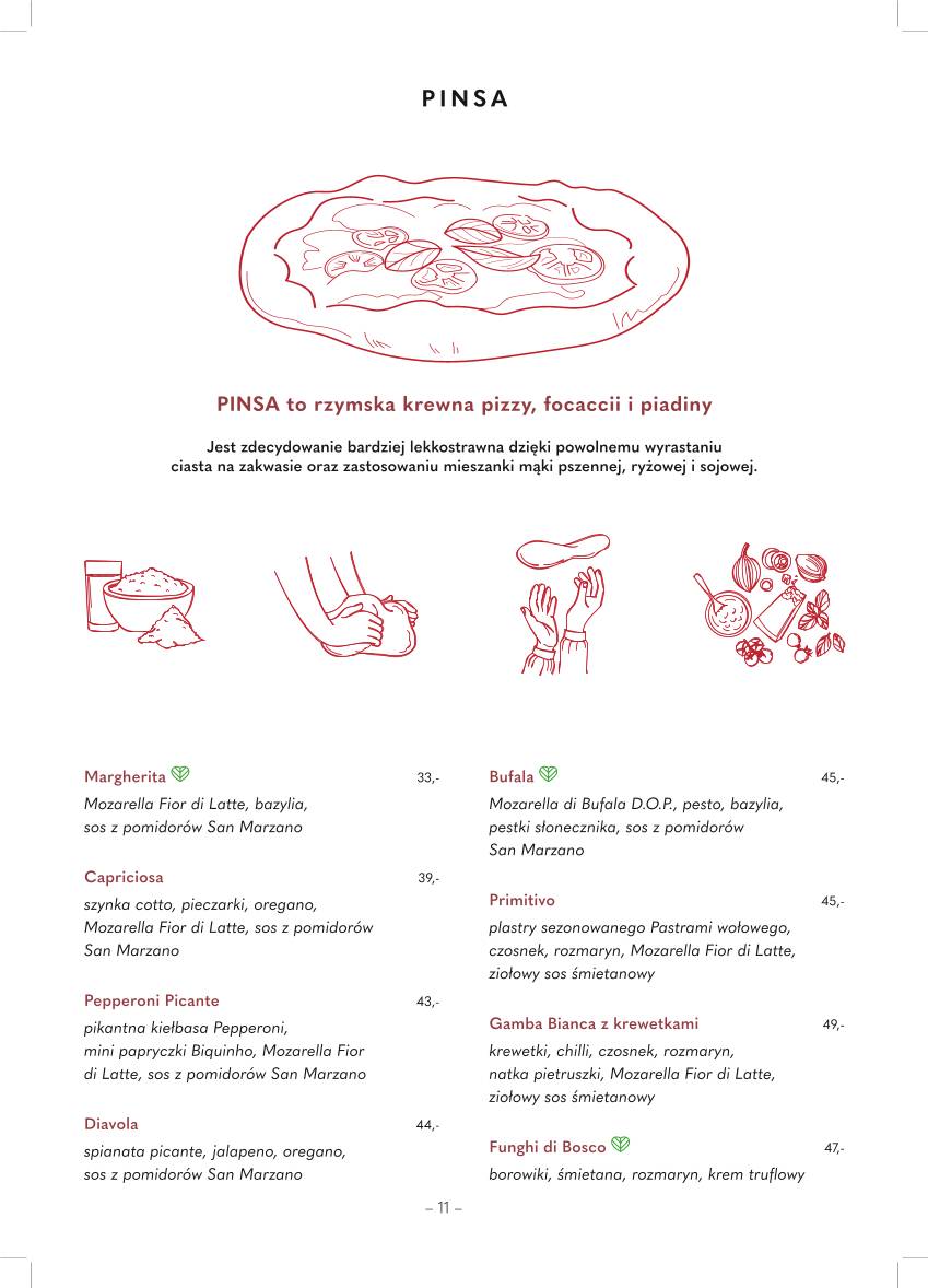Menu at Restauracja Primitivo Kuchnia i Wino - kuchnia śródziemnomorska ...