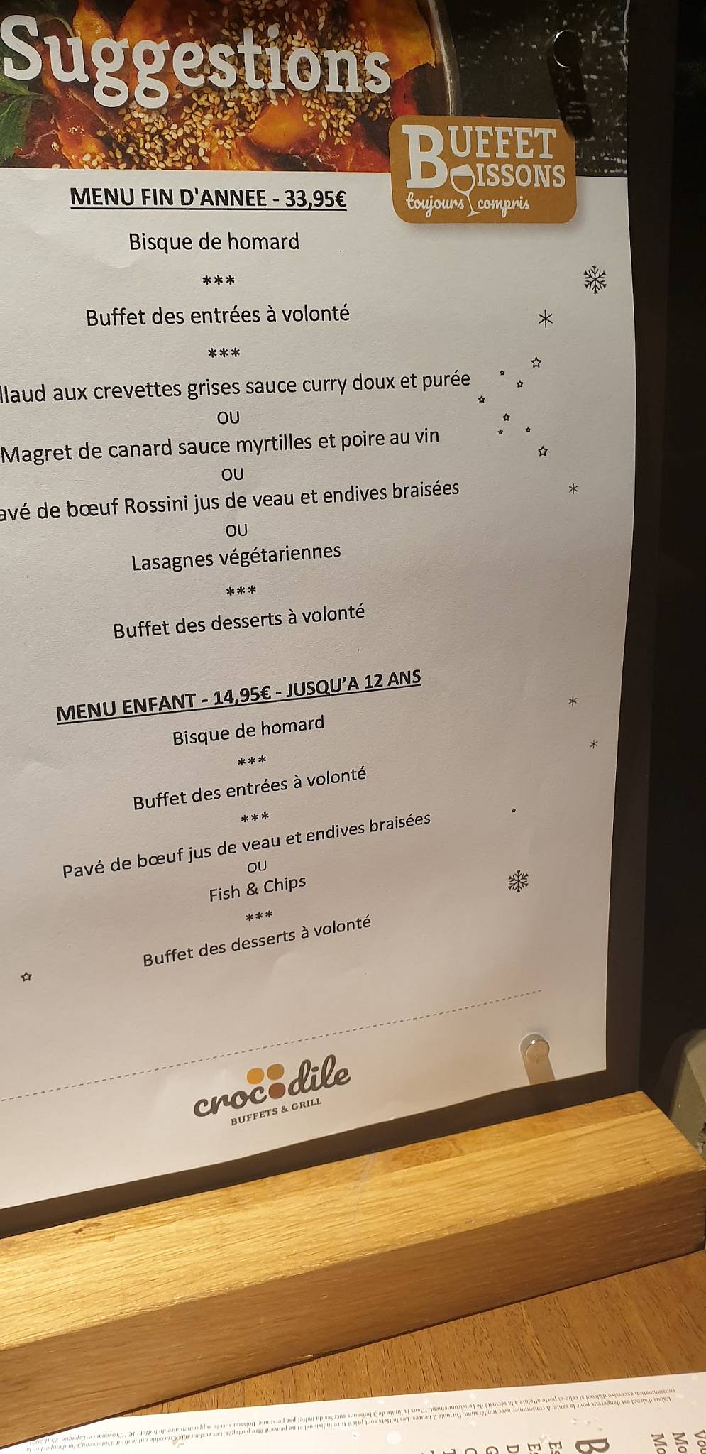 Restaurant Le Crocodile Menu – Crocodile Menu – MMFIPP