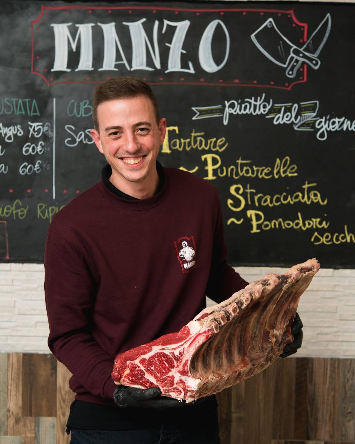 Menu da Ristorante Manzo, Roma