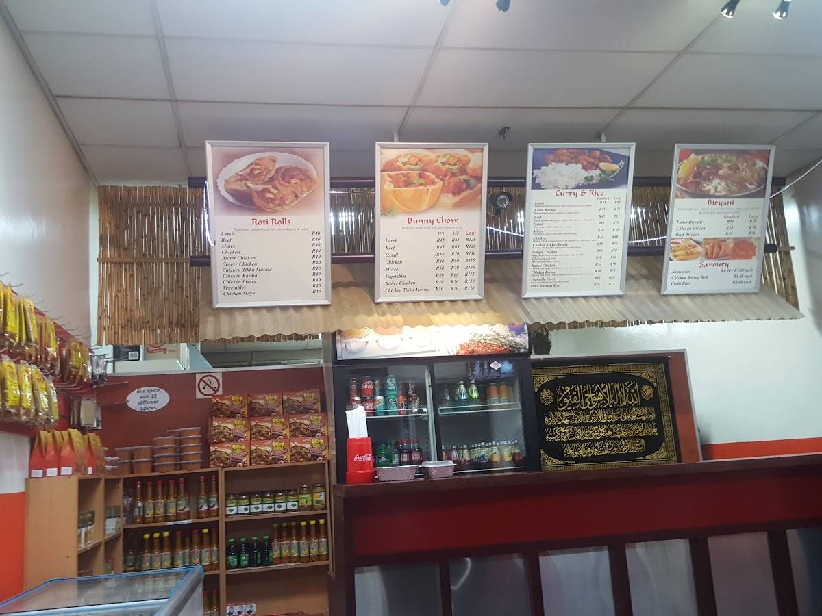 Menu at SAHIL CURRY DEN...STRICTLY HALAAL restaurant, Pretoria
