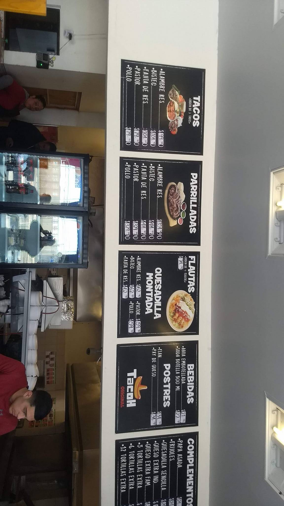 Carta del restaurante Taco H, Ciudad Juarez, C. Eduarda Barbachano 2431