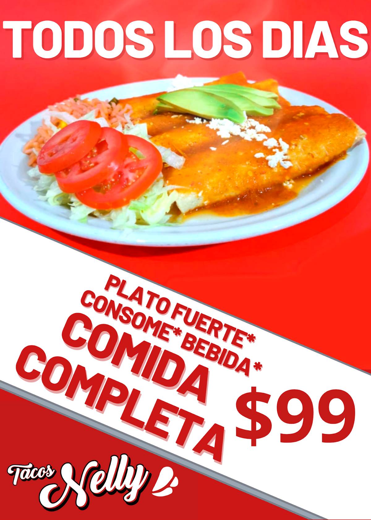 Menu at Restaurant Tacos Nelly, Monterrey, General A De Leon 224