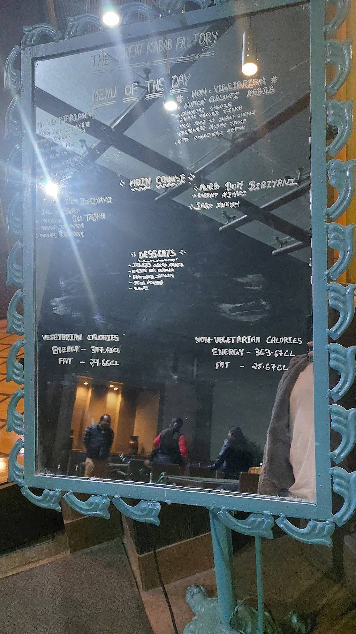 Menu at The Great Kabab Factory (Radisson Noida), Noida, Radisson Noida