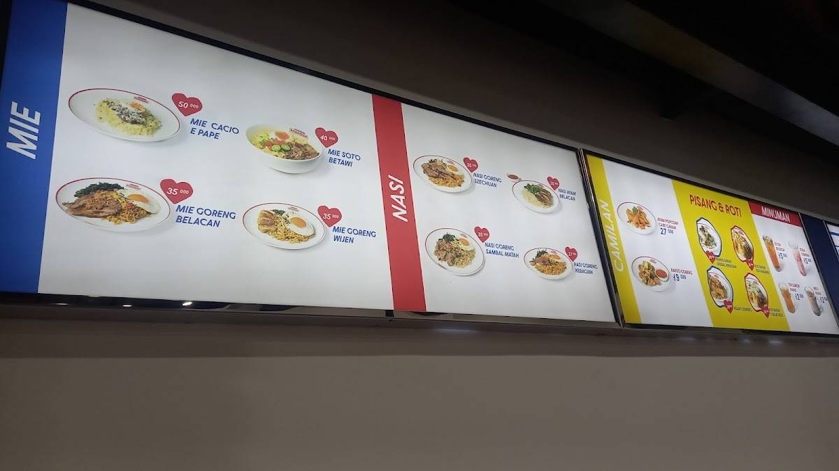 Carta del restaurante Warkop Kebagian Bandung, Bandung