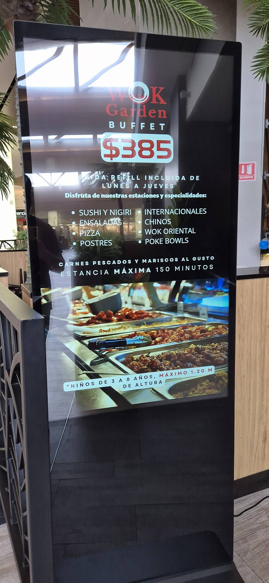 Menu at Wok Garden Galerias restaurant, Monterrey