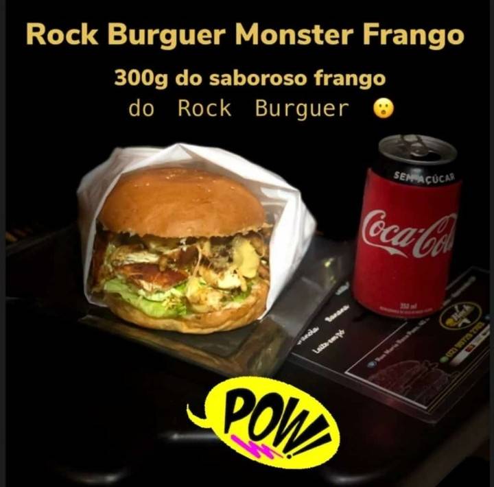 Menu em Rock Burger restaurante, Aparecida