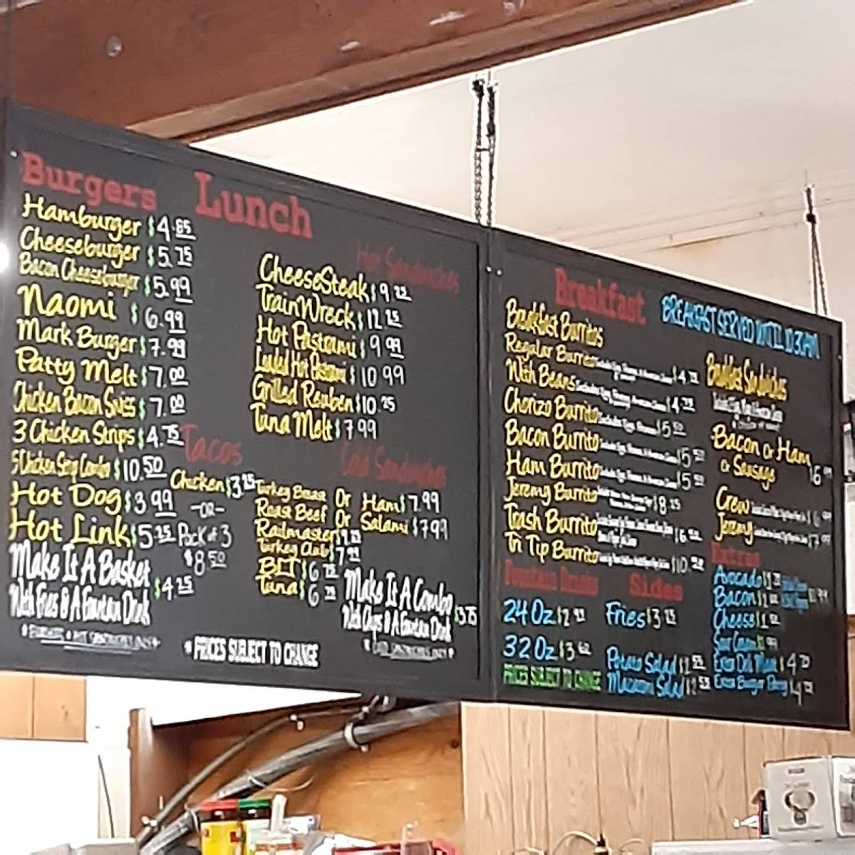 Menu at Roundhouse Deli BBQ, Roseville