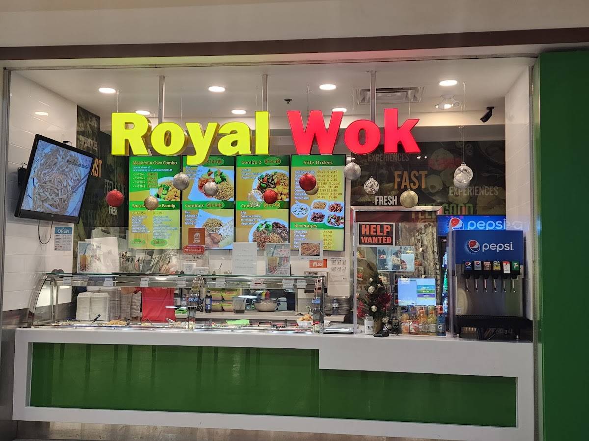 Menu at Royal Wok restaurant, Stratford
