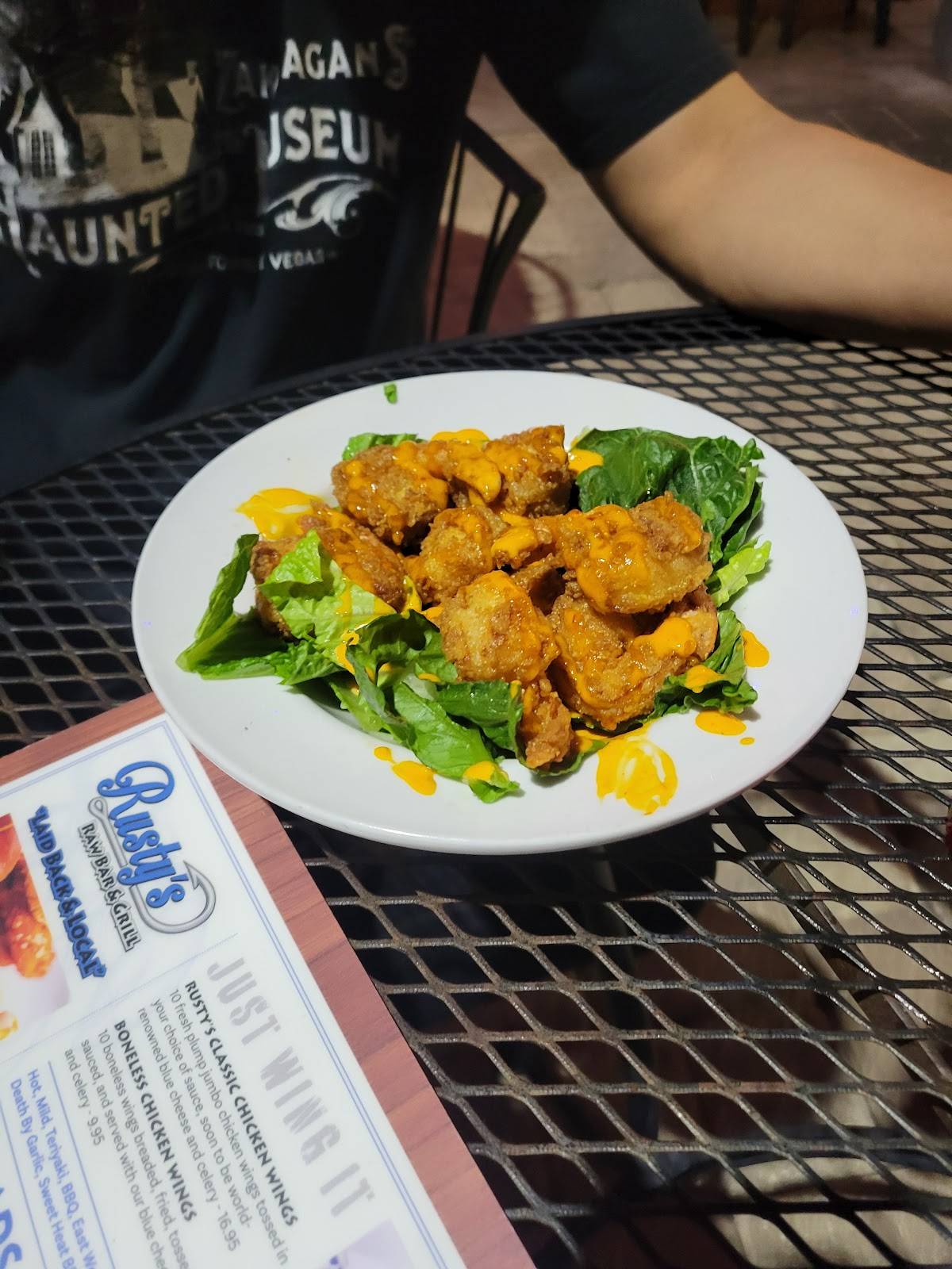 Menu at Rusty's Raw Bar & Grill, Fort Myers, Marketplace Rd
