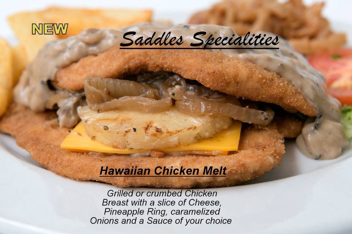 Menu at Saddles Steak Ranch Bottelary restaurant, Cape Town