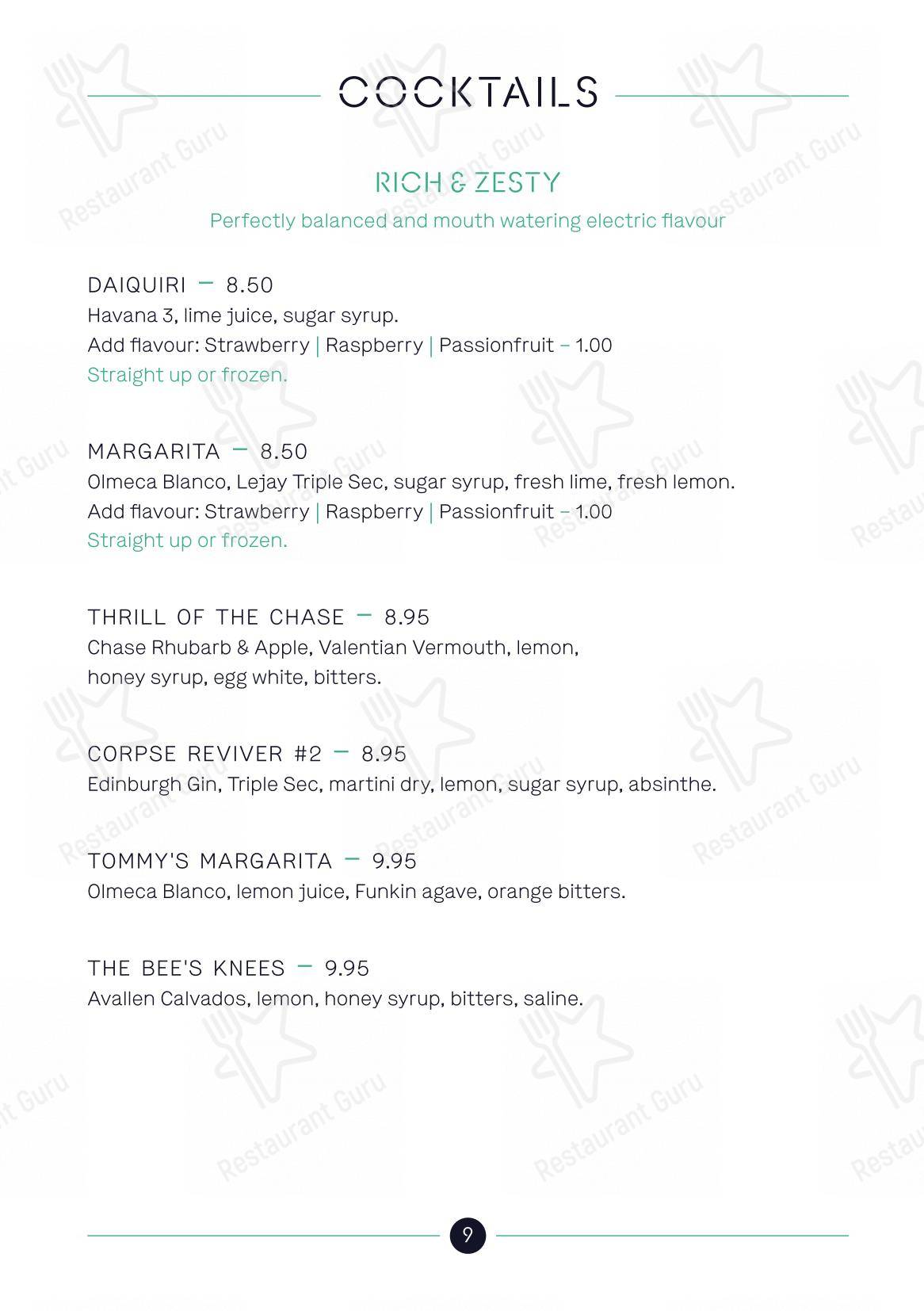 Menu at Scotts Bar & Restaurant, Largs, Largs Yacht Haven